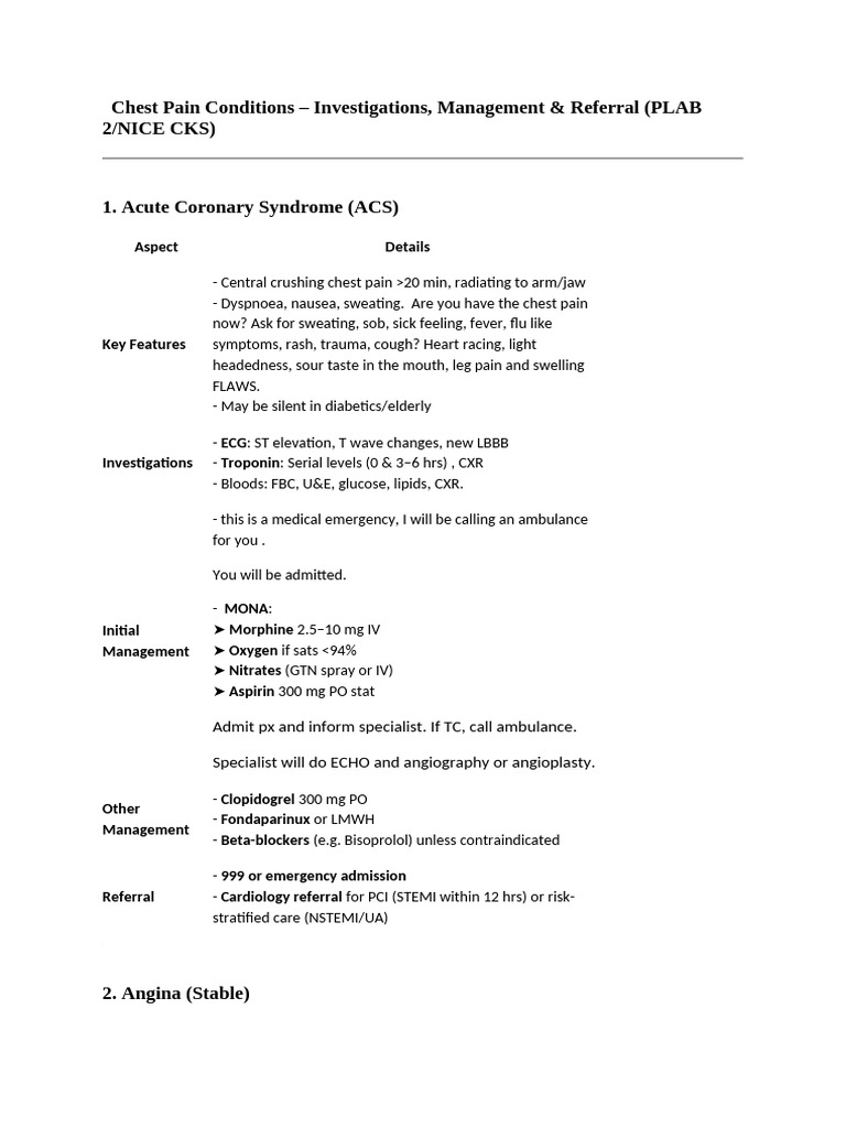 PLAB2 Scenarios Management_060736 | PDF | Headache | Meningitis