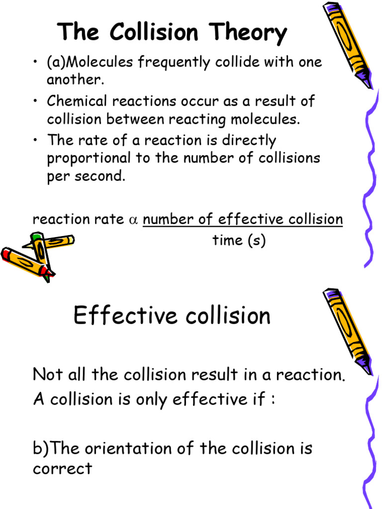 Understanding Collision Theory in Chemistry | PDF | Reaction Rate ...