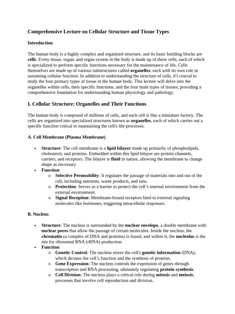Activity no. 2 Cellular Structure and Tissue Types | PDF | Epithelium ...