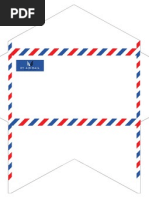 Air Mail Envelope (Monarch) Plain | PDF | Postal System | Philately
