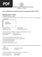 Understanding Styles in LibreOffice Writer | PDF | Page Layout | Software