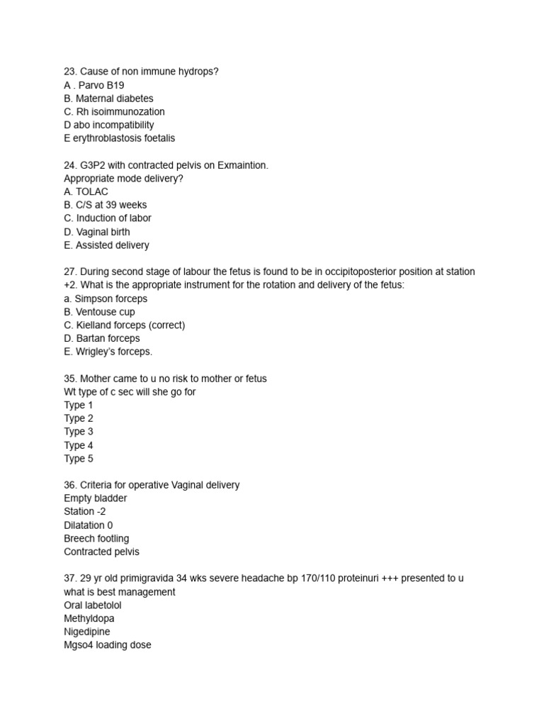 Block p Kgmc 2025 | PDF | Childbirth | Kidney Disease