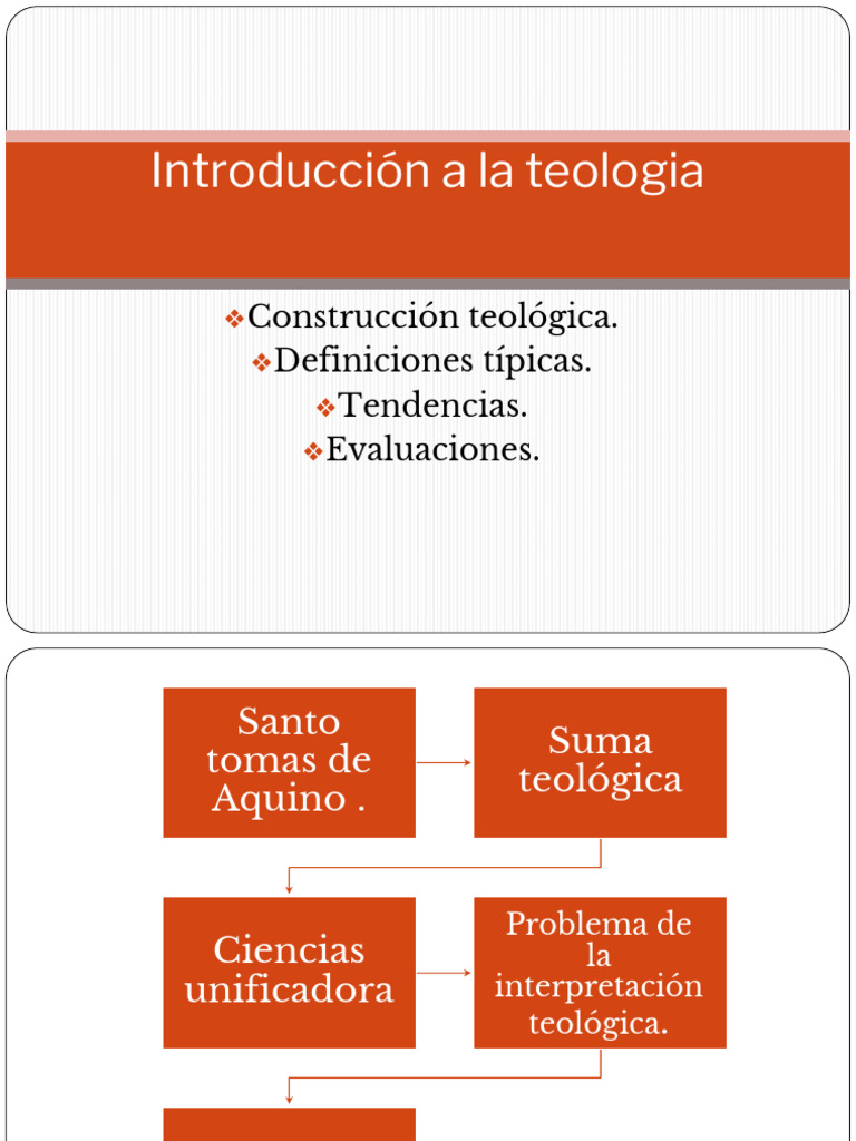Fundamentos y Tendencias de la Teología | PDF | Teología | Doctrina