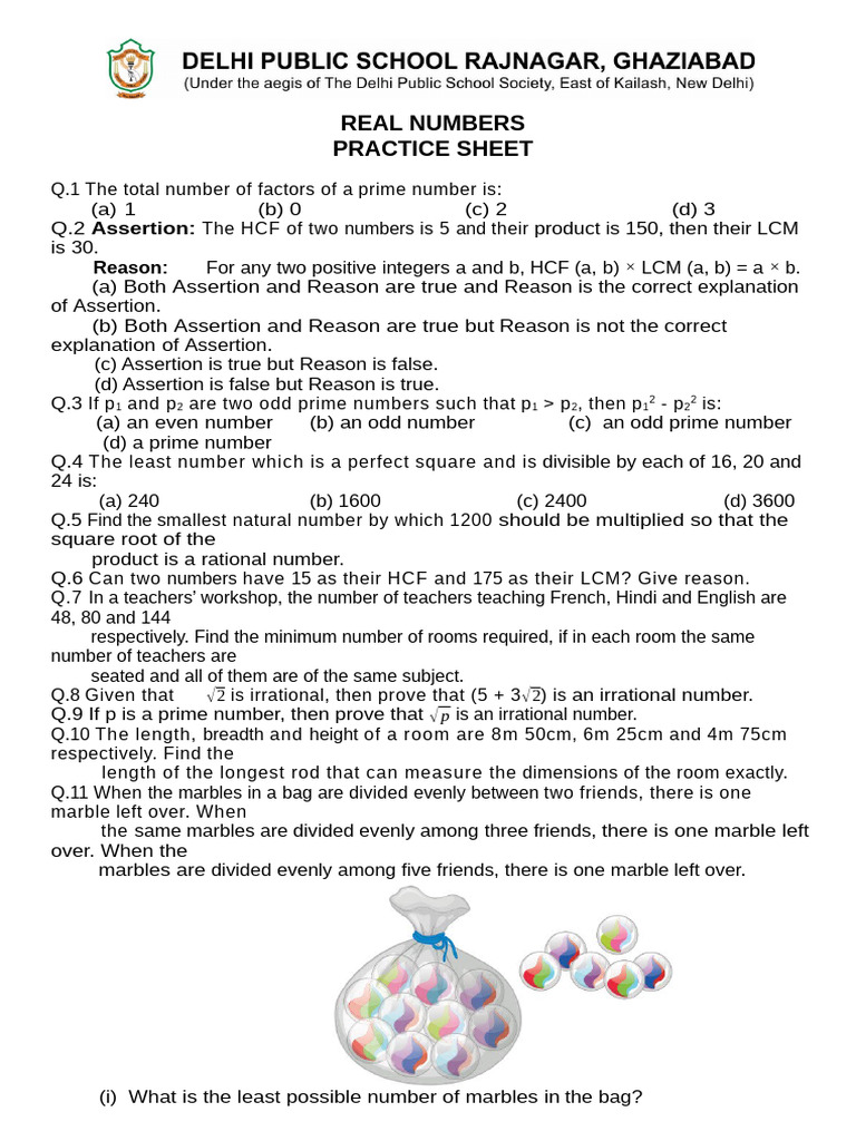 1756477586385_Gr_10_Math_HYE_RW1_Real_Numbers | PDF | Numbers ...