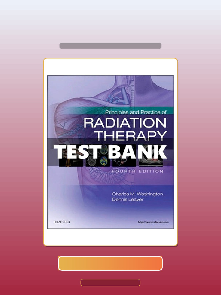 Test Bank for Principles and Practice of Radiation Therapy 4 Ed ...