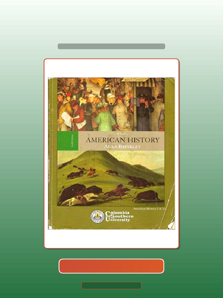 Test Bank for American History a Survey 12th Edition | PDF | Multiple ...