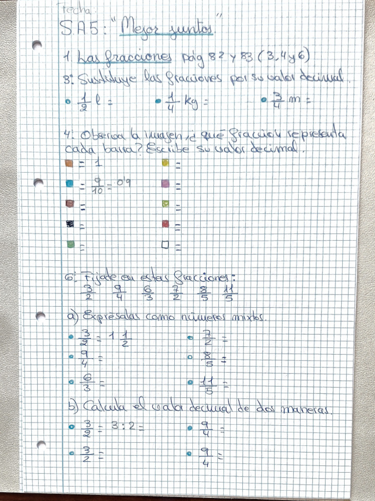 Hoja 1 y 2-Tema 5 | PDF