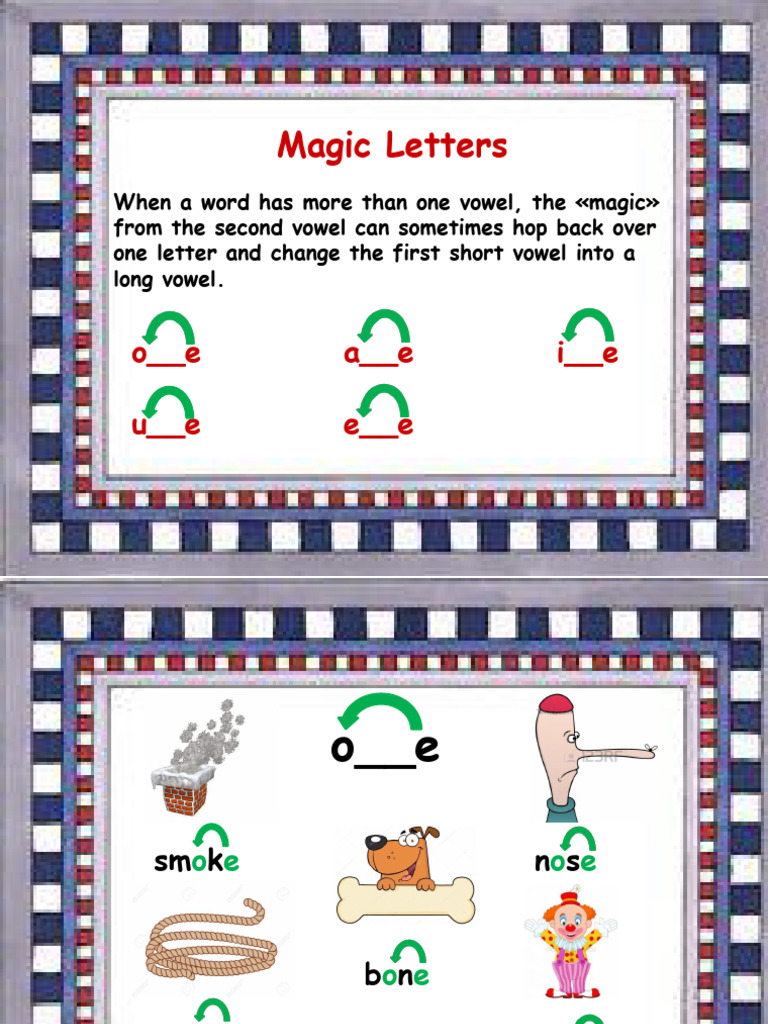 Understanding Magic Vowel Patterns | PDF