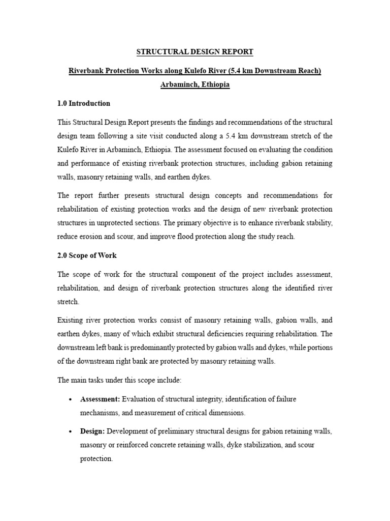 Structural Design Report Merged 20260111 | PDF | Geotechnical ...