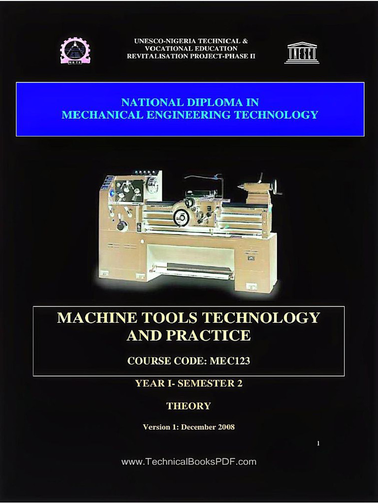 Machine Tools | PDF