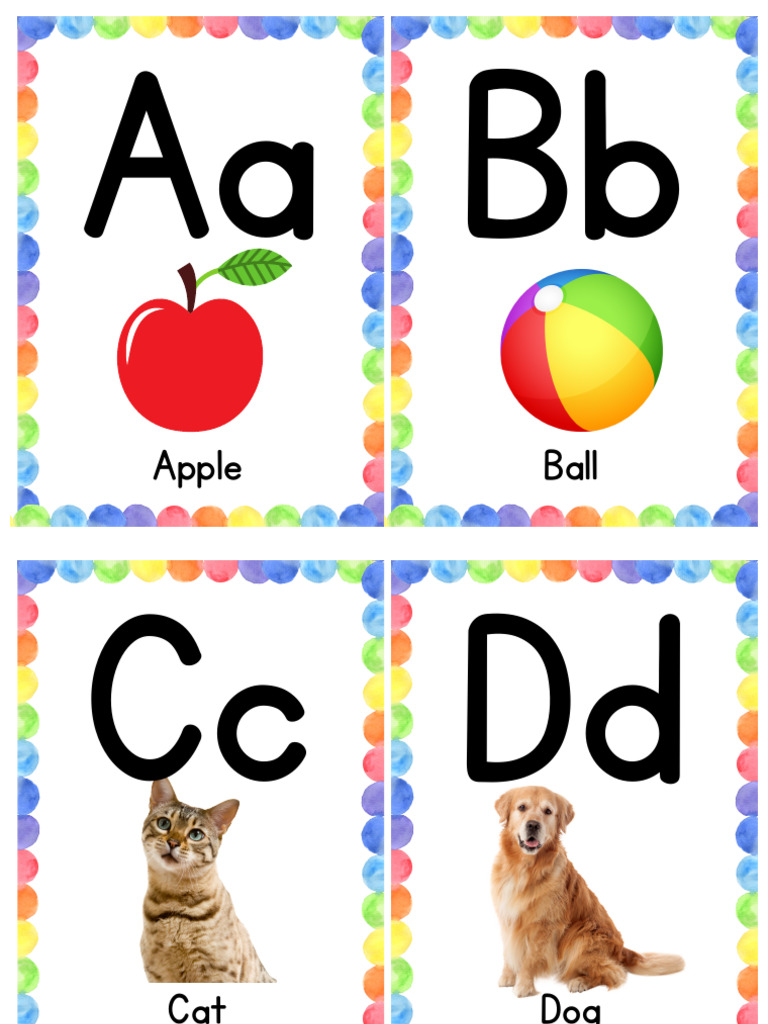Alphabetical List of Animals and Objects | PDF