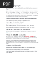 50 Ejemplos de Oraciones con 'Could' | PDF
