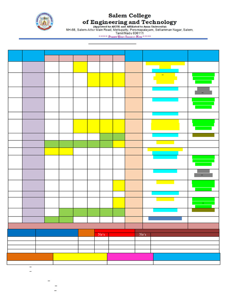 2025-2026 Academic Calendar Overview | PDF | Educational Stages