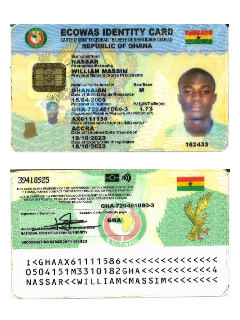 Ghana Card | PDF