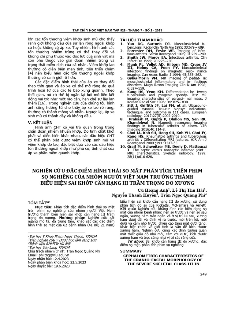 Nghien Cuu Dac Diem Hinh Thai So Mat Phan Tich Tre | PDF