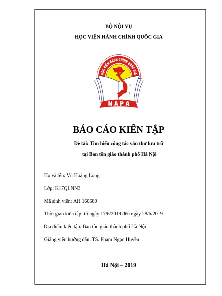 Vũ Hoàng Long | PDF