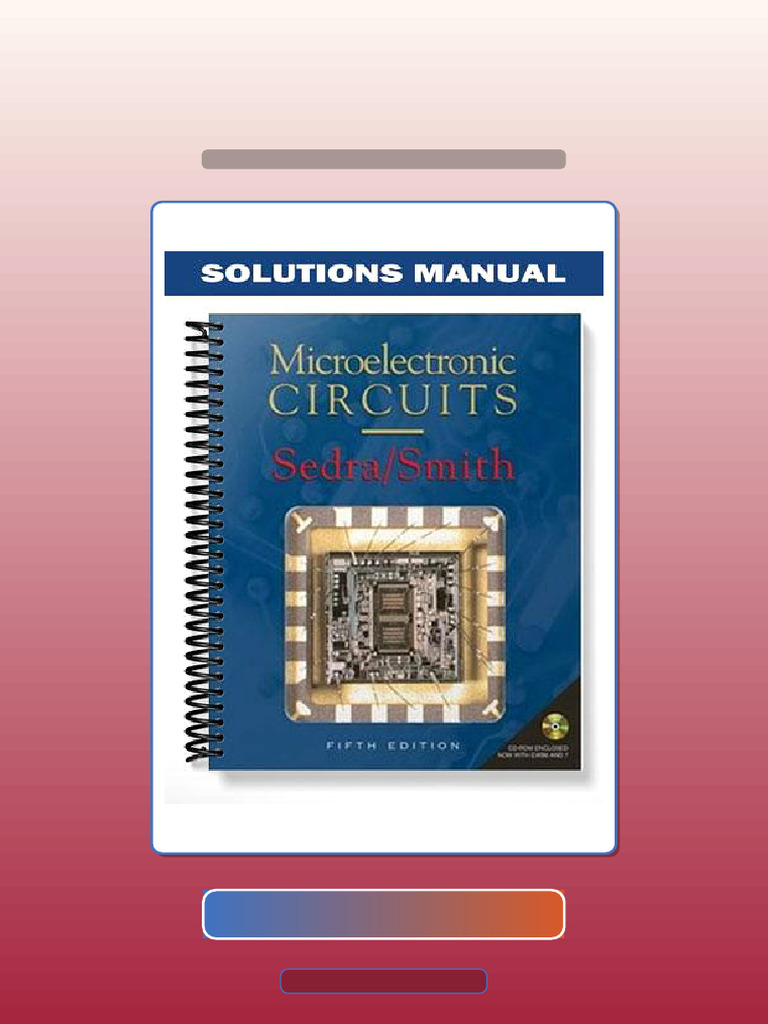 Test Bank for Microelectronic Circuits 5th Edition by Sedra | PDF ...