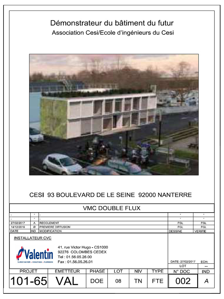 Doc Technique 3 2 Val Doe 08 Tn Fte 002 a Cta | PDF