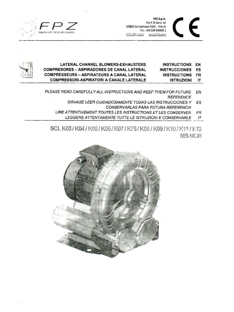 MANUAL K03, K04, K05, K06, K07, K08, K09, K10, K11 Y K12 MS | PDF