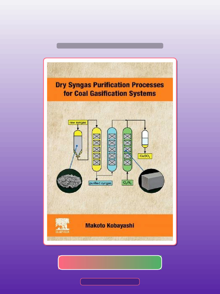 Test Bank for Dry Syngas Purification Processes for Coal Gasification ...