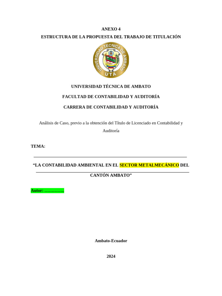 Anexo_4- Perfil Angel 15 de Mayo | PDF | Sustentabilidad | Residuos