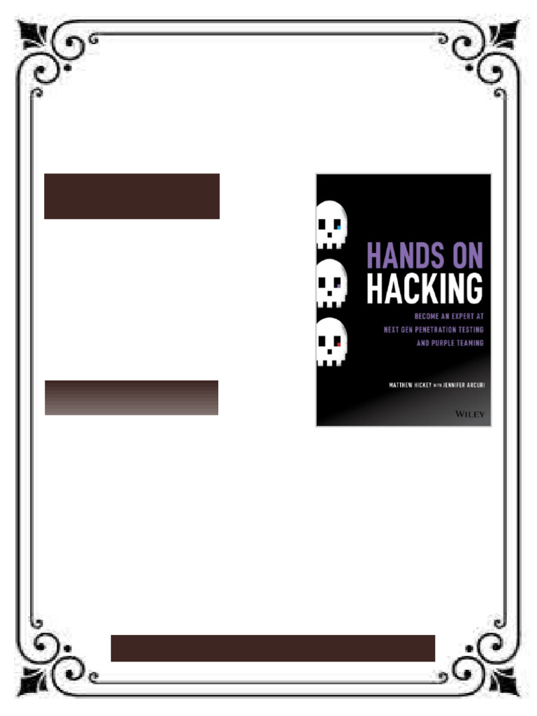 Hands On Hacking Matthew Hickey eBook online-only book | PDF | Domain ...