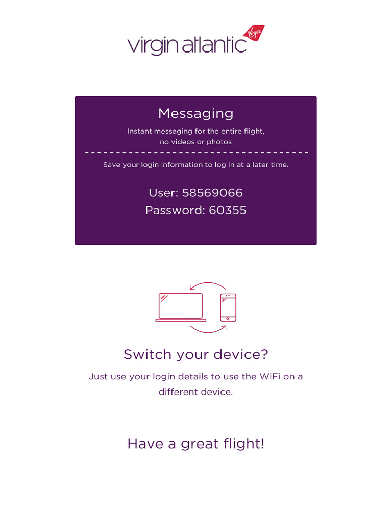 Wifi - ATL to LHR | PDF
