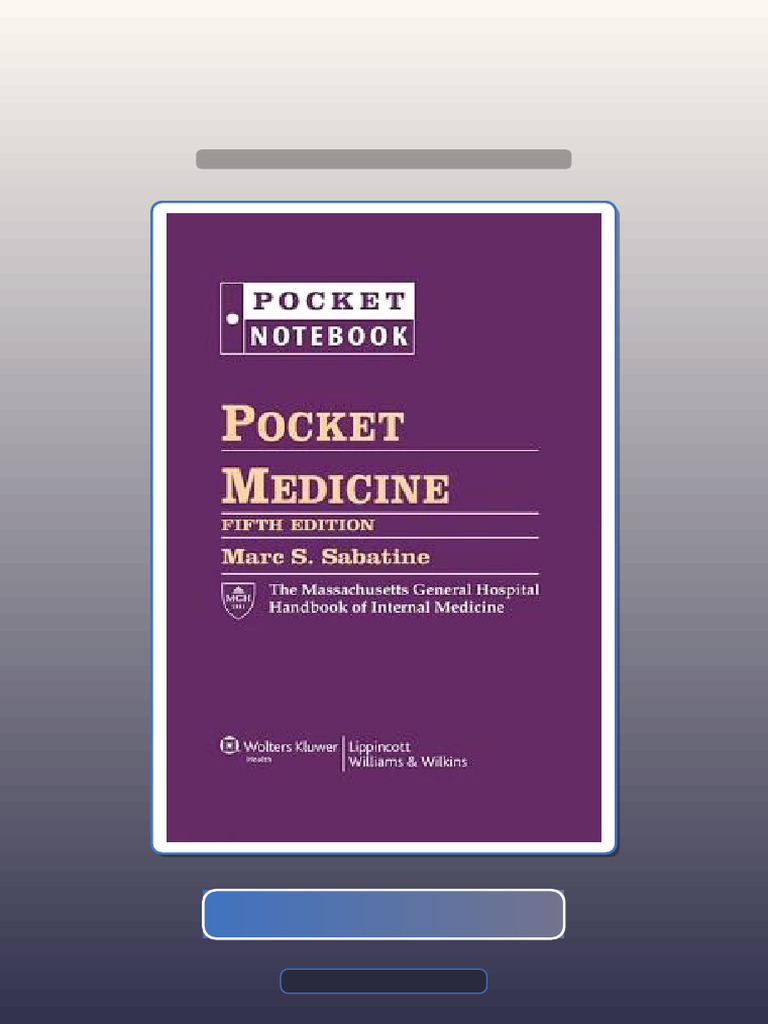Test Bank for Pocket Medicine the Massachusetts General Hospital ...