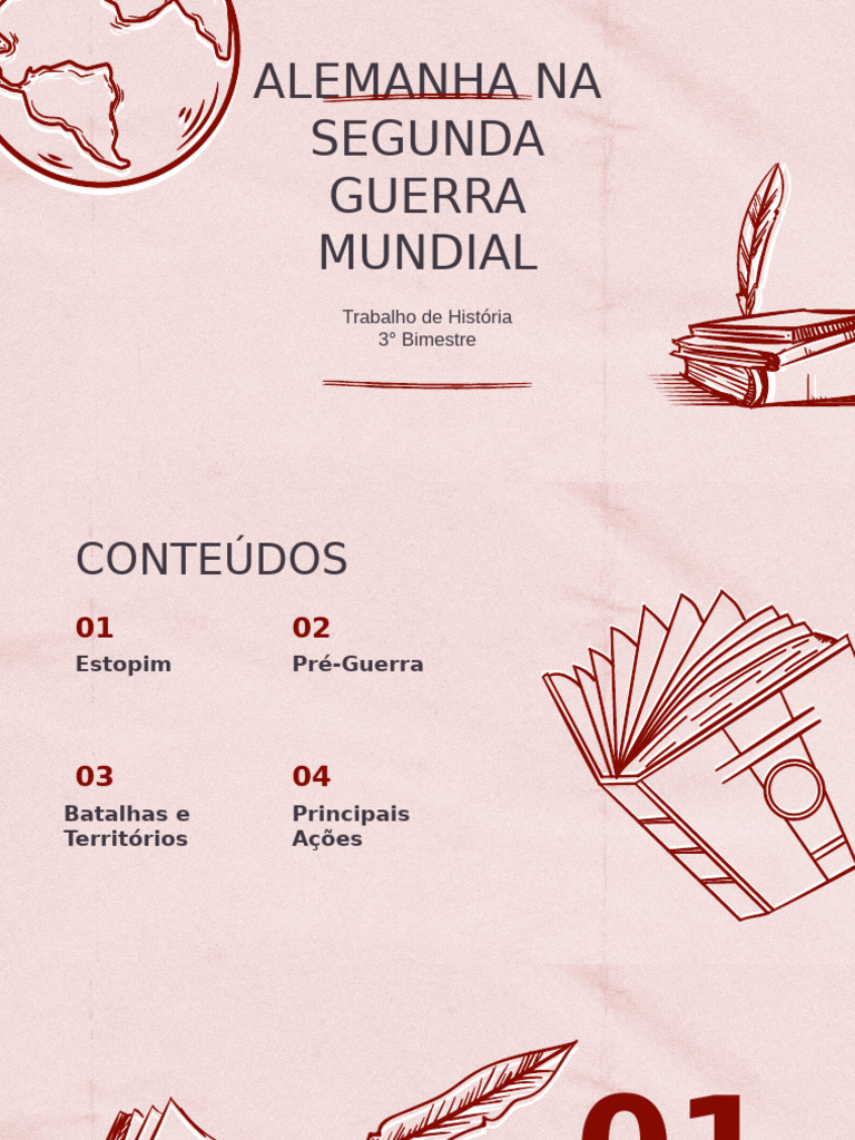 Writing History Thesis Red Variant by Slidesgo | PDF | Poderes do Eixo ...