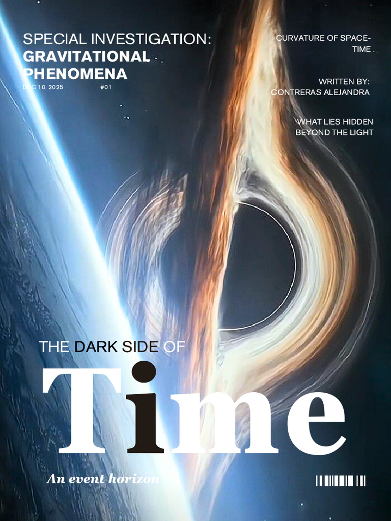 The Dark Side of Time | PDF | Black Hole | General Relativity