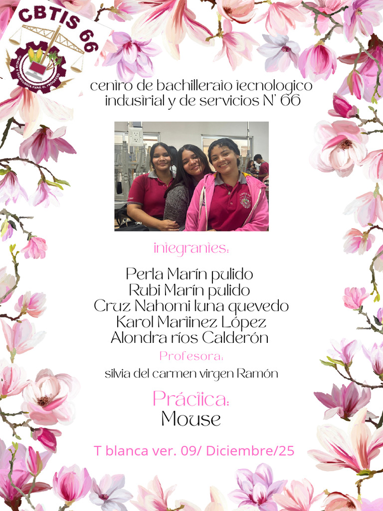 Documento A4 Hoja de Papel Con Flores Delicado Rosado_20251209_202555 ...