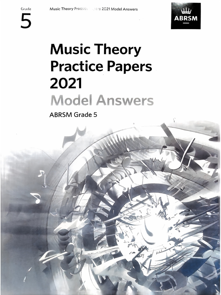 2021 Grade 5 Theory Answers | PDF