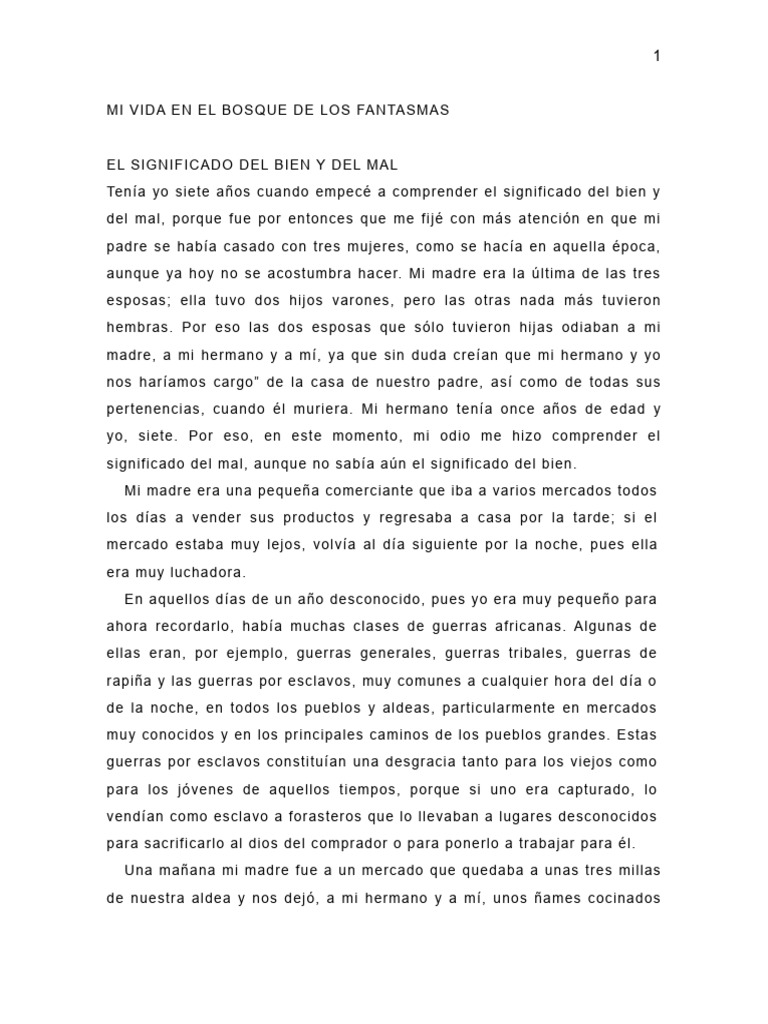 Mi vida en el bosque de los fantasmas | PDF | Vacas | Fantasmas