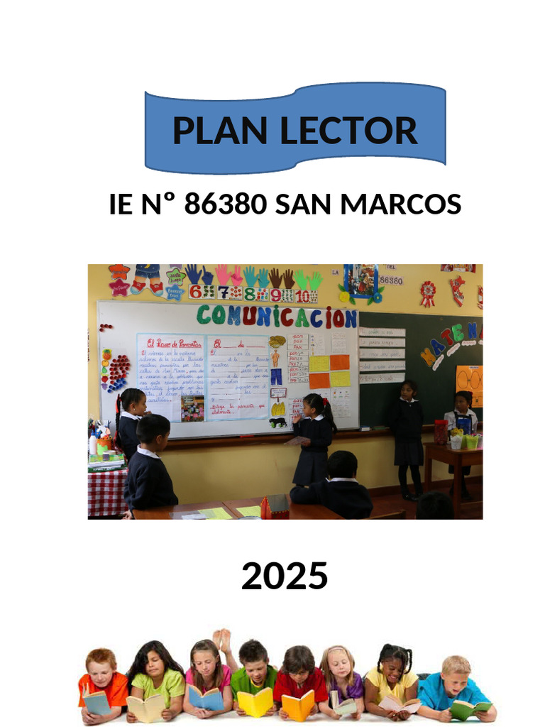 Plan Lector 2025 - IE 86380 | PDF | Enseñando | Comprensión lectora