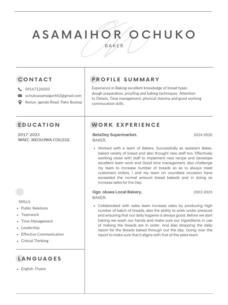 Minimalist White and Grey Professional Resume_20250909_175300_0000 | PDF