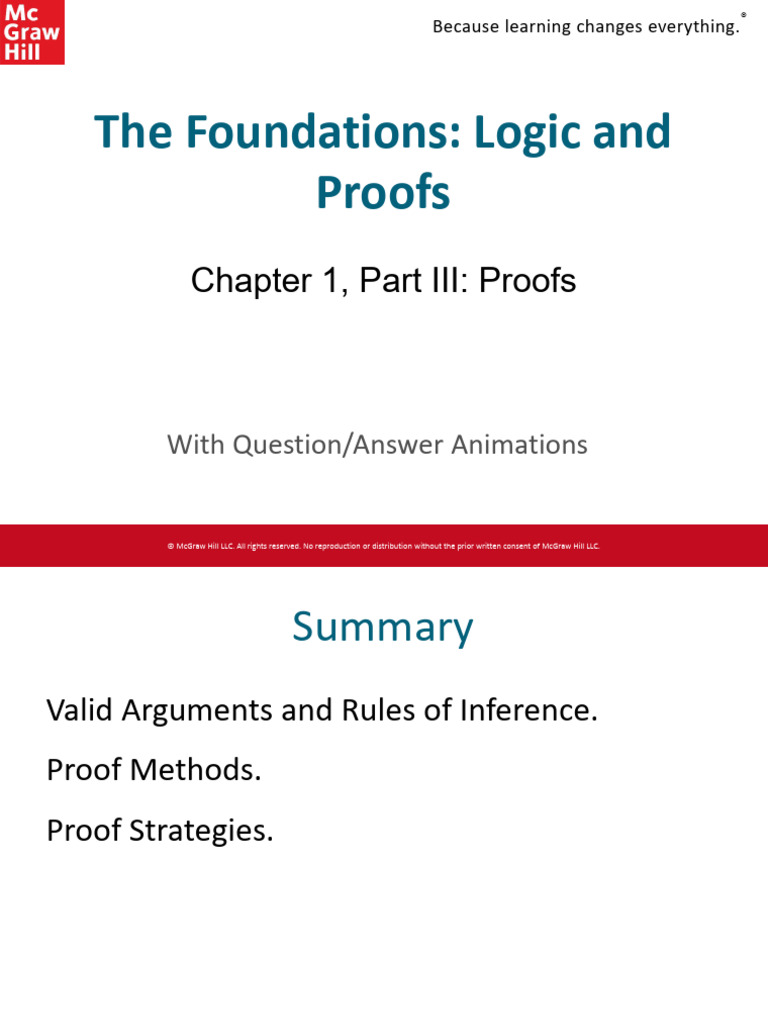 Chapter1, Part I: Propositional Logic | PDF | Logic | Theorem