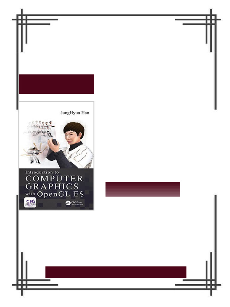 Introduction to Computer Graphics with OpenGL ES First Edition Junghyun ...