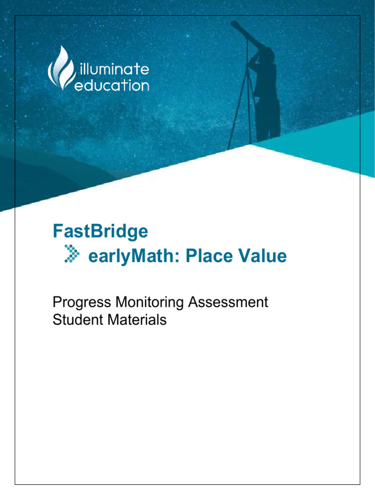 Place Value Progress Monitoring Guide | PDF