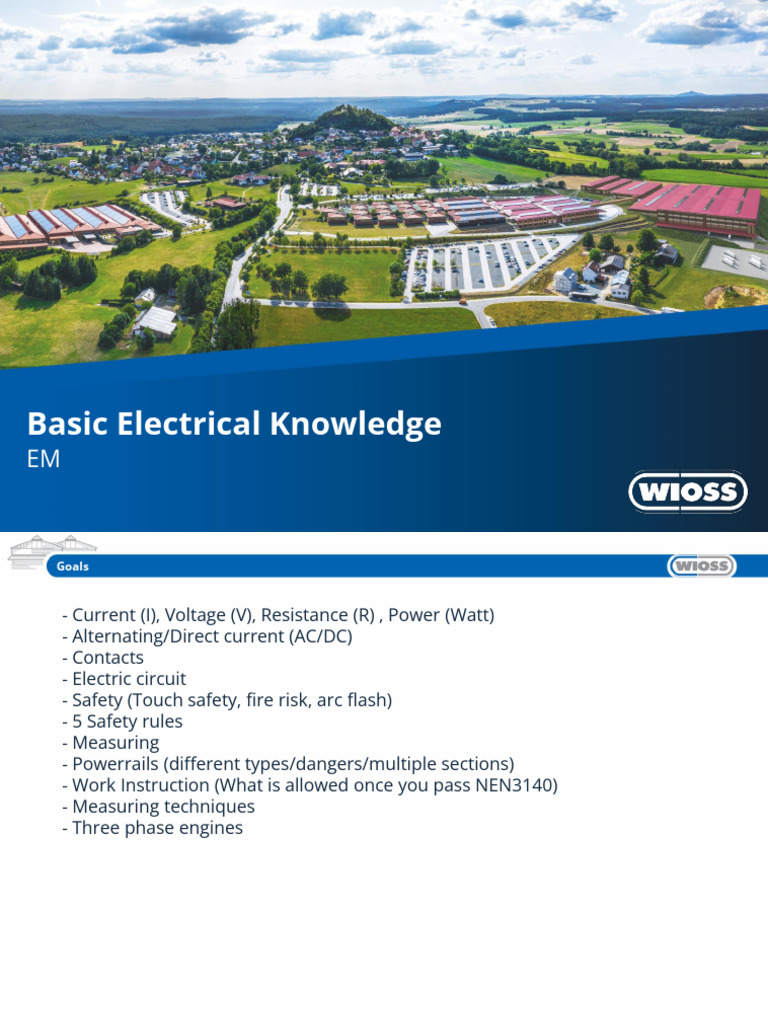 Essential Electrical Concepts Explained | PDF | Electric Current ...