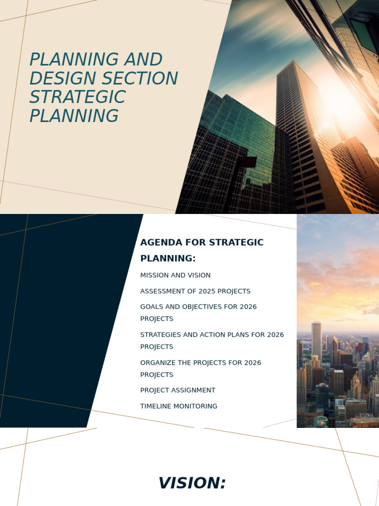 Strategic Planning for 2026 Projects | PDF | Business | Economies