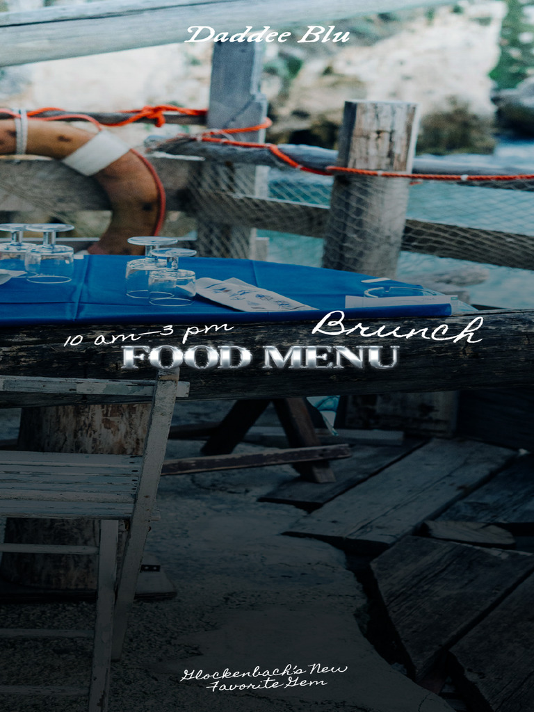 Brunch Menu En | PDF | Salad | Pancake