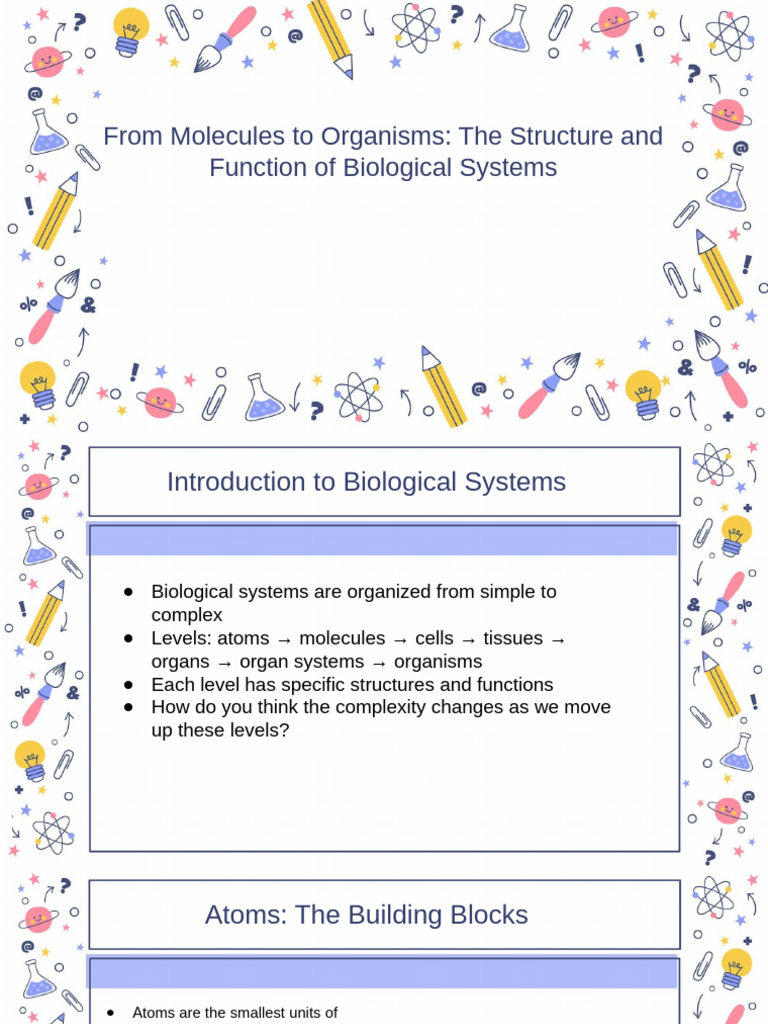 Structure and Function of Biological Systems | PDF | Endoplasmic ...