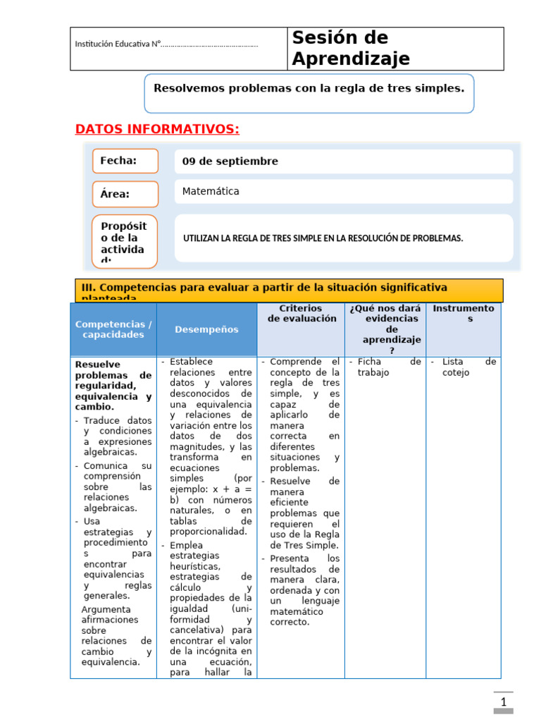 5°_ACT_09_SEPTIEMBRE_N°2_MATE | PDF | Matemáticas | Aprendizaje