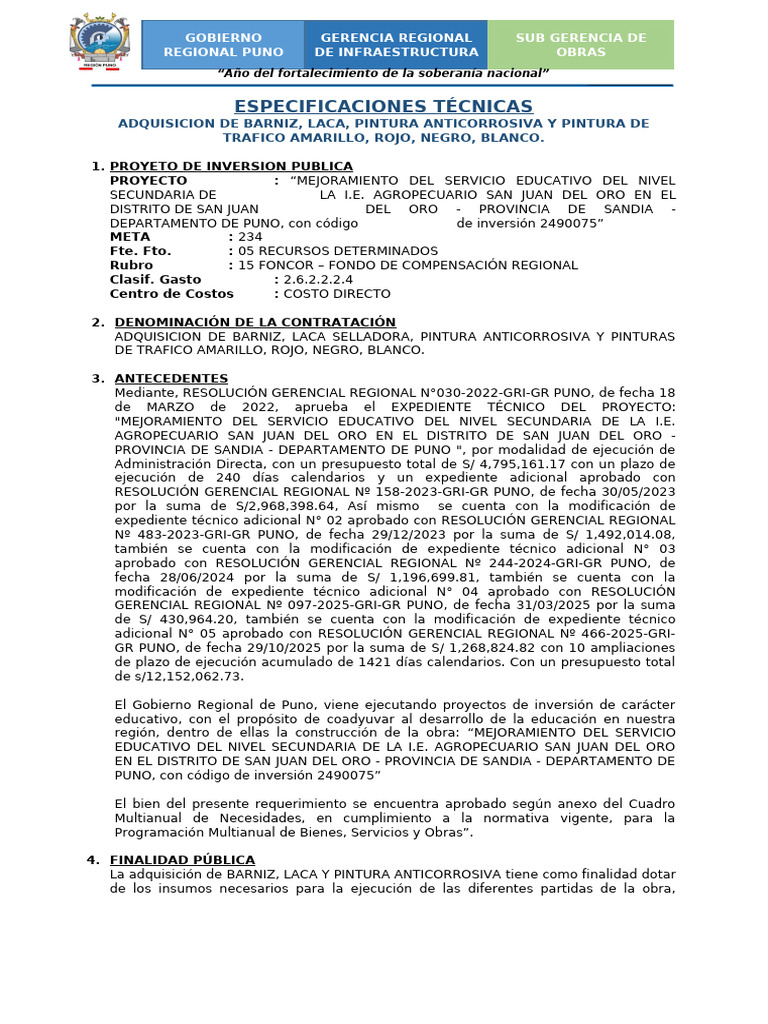 EE.TT. BARNIZ y otros | PDF | Pintar