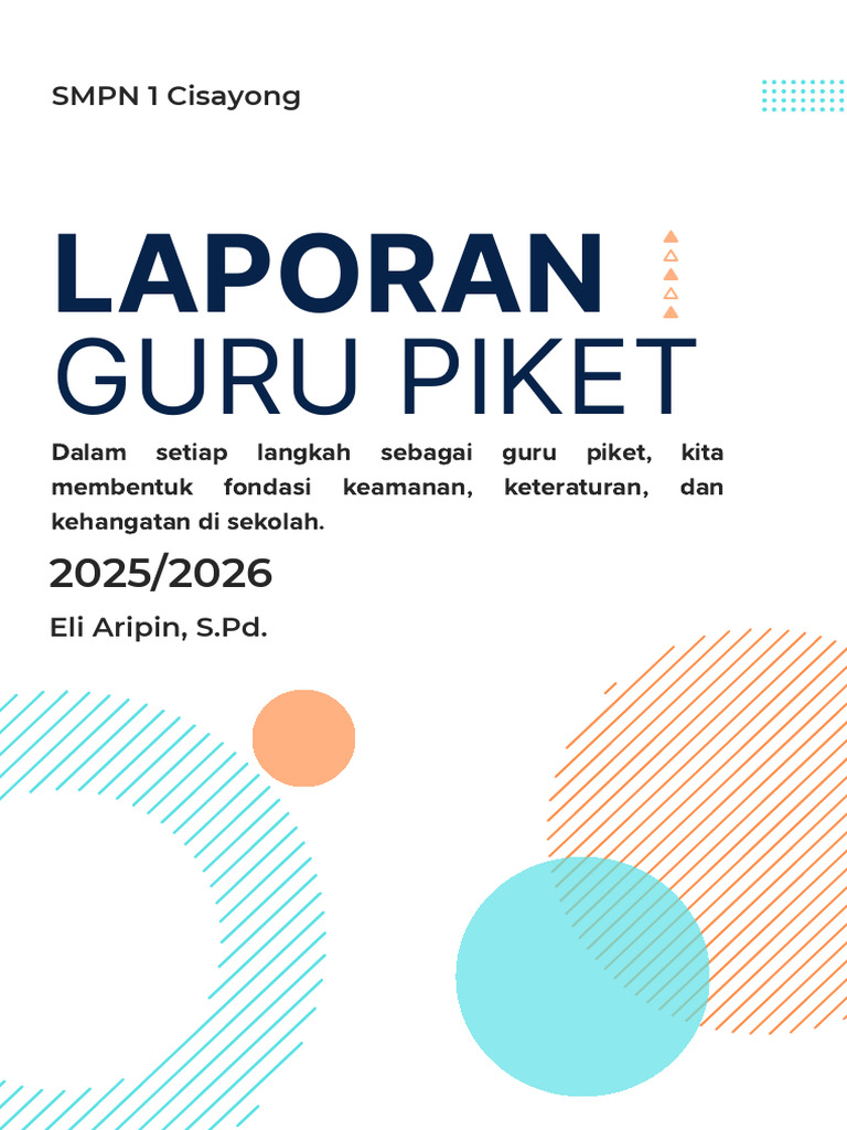 Laporan Piket Eli Aripin | PDF