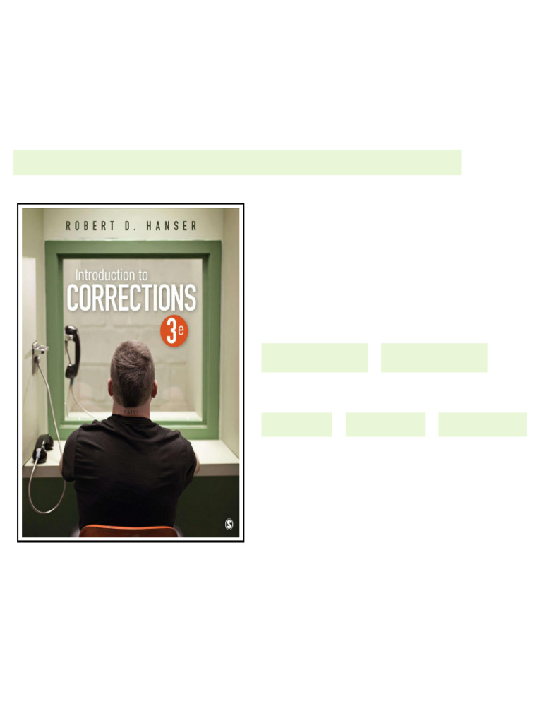 Introduction to Corrections Robert D. Hanser sample | PDF