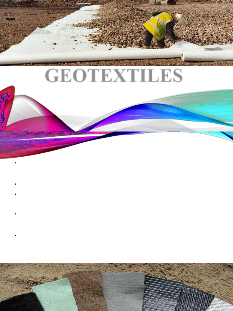 Geo Textiles | PDF | Nonwoven Fabric | Textiles