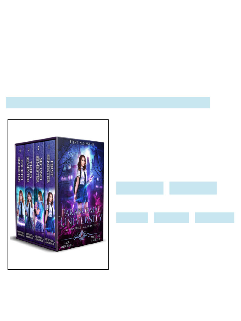 Paranormal University Complete Series Omnibus An Unveiled Academy Novel ...
