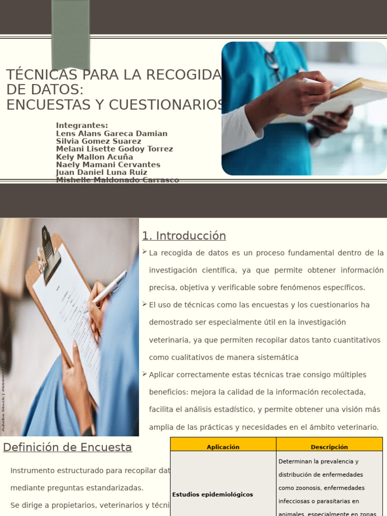 Técnicas para la Recogida de Datos (1) (1) | PDF | Metodología de ...