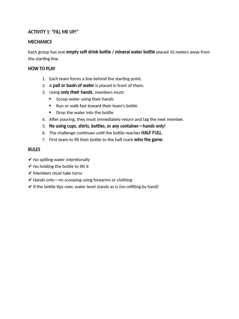 Fun Team-Building Activities Guide | PDF